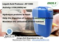 China Acid Protease AP-100S Liquid 100000 U/mL for Animal Feed Protein Hydrolysis for sale