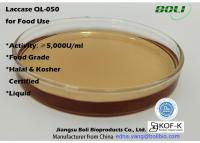 China 5000u/Ml Laccase Enzyme With Halal And Kosher Certificate for sale