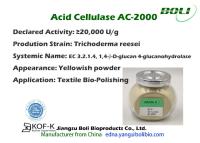 China Halal Cerified Enzyme Cellulase Products PH 4.5 for sale