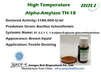 China Liquid Desizing Textile Alpha Amylase Enzyme With Low Dosage Rate for sale