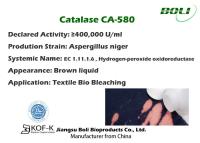 China High Concentration Catalase CA-580 400000 U/mL Industrial Enzyme for Textile Bio Bleaching for sale