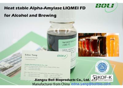 China 100ml High Temperature Alpha Amylase Enzyme For Potable Alcohol Brewing for sale