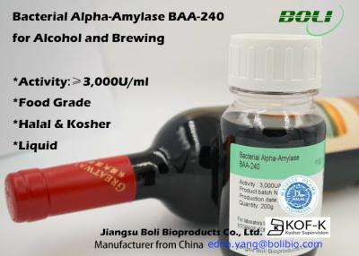 China Mid Temperature Alpha Amylase For Food Enzyme Brewing In Liquid Form for sale