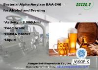 China Mid Temperature Alpha Amylase For Food Enzyme Brewing In Liquid Form for sale