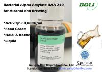 China Liquid Bacterial Alpha Amylase Produced From Bacillus Subtilis Strain Food Enzyme Brewing for sale
