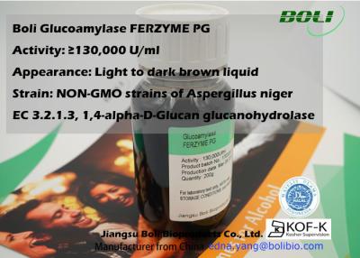 China Liquid Glucoamylase Enzyme for Saccharification Soy Sauce Vinegar pH 4.0 60°C for sale