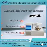China SK107 fully automatic closed flash point tester, domestically produced sensor, atmospheric pressure calibration for sale