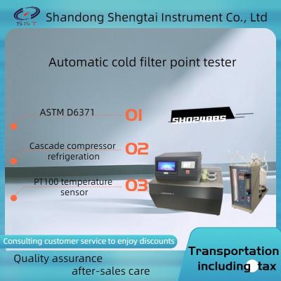 China Automatic Crude Oil Cold Filtration Point Measuring Instrument ASTM D6371 for sale