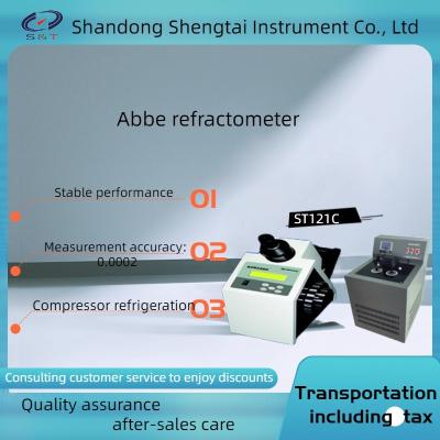 China Liquid or solid ST121C Abbe refractometer compressor refrigeration external circulation for sale