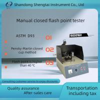 China Manual Closed Cup Flash Point Tester ISO2719:2002 Binsky Martin for sale