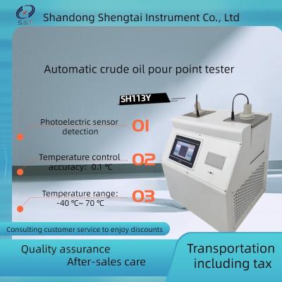 China SH113Y automatic crude oil solidification point tester   automatic tilt method of glass tube for sale