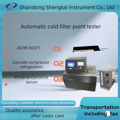 China ASTMD 6371 Lab Test InstrumentsFully automatic cold filtration point tester single hole SH0248B for sale