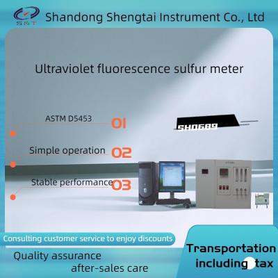 China Ultraviolet Fluorescence Sulfur Meter Conforms To ASTM D5453 SH/T 0689-2000 for sale