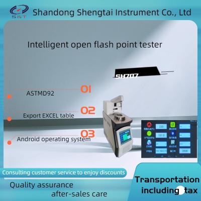 China SH707 intelligent open flash point tester adopts the combination of microcomputer technology and Android system for sale