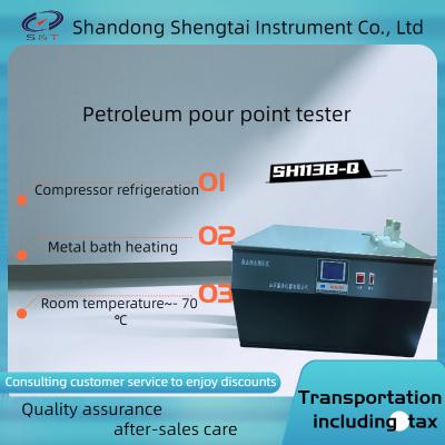 China ASTM D97 Petroleum Pour Point TesterSH113B-Q Two sets of experiments can be conducted simultaneously in a metal bath for sale