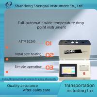 China ASTM D2265 0-400c Lubricating Grease Dropping Point Testerd SH3498 Automatic wide temperature drop point meter for sale