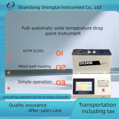 China ASTM D2265 0-400c Lubricating Grease Dropping Point Testerd SH3498 Automatic wide temperature drop point meter for sale