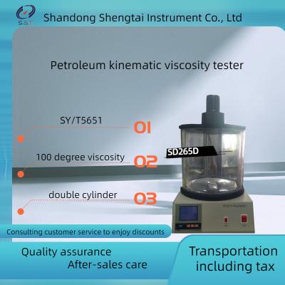 China Newtonian liquid SD265D petroleum kinematic viscometer 100 degree viscosity for sale