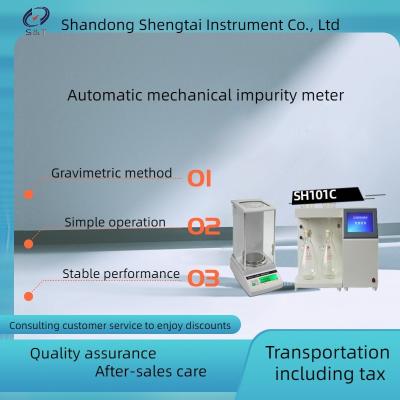 China Automatic calculation results of SH101C automatic mechanical impurity content analyzer (with balance) for sale