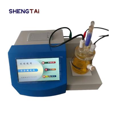 China SH103B Automatic Lubricating Grease Micro Moisture Tester 3. Dual Circuit Equilibrium Titration for sale