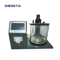 China Heavy oil and crude oil motion viscometer ASTM D445 manual lofting and automatic judgment 4 holes for sale