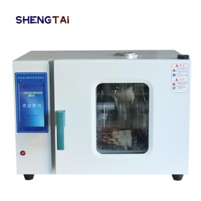China Hydraulic Oil Hydrolysis Stability Test Chamber Wine Bottle Method Electric Heating Tube for sale