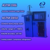 China ASTM D86 Diesel Fuel Testing Equipment Automatic Distillation Boiling Range Tester for sale