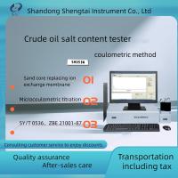 China ZBE 21001-87 Crude Oil Salt Content Detector Coulometry Method for sale