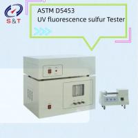 China ASTM D5453 Petroleum Testing Instruments Ultraviolet Fluorescence Sulfur Analyzer for sale