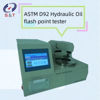 China Hydraulic Oil COC Flash Point Tester ASTM D92 200W Power Consumption for sale