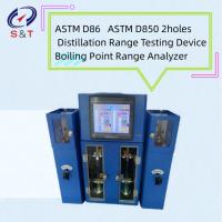 China 2 Holes Petroleum Testing Instruments ASTM D86 Automatic Distillation Range Tester for sale