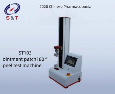 China Ointment Patch 180 ° Electronic Peel Test Machine Pharmaceutical Testing Instruments for sale