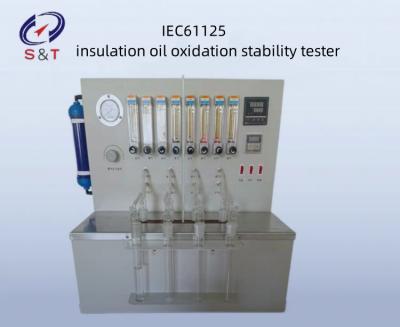 China Digital Temperature Control Meter Insulation Oil Oxidation Stability Tester 4 Oxygen Flow for sale