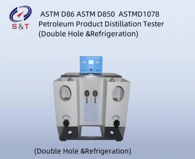 China ASTM D1078 Petroleum Product Distillation Apparatus With Dual Sample Testing Capability for sale