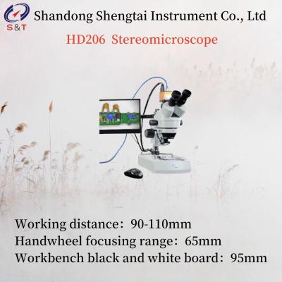 China Biology Chip Size 1/2.7 HD 206 Stereo Microscope Output Frame Rate 60FPS/s With Camera for sale