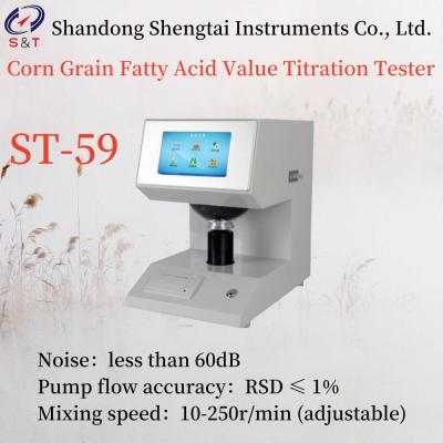 China RSD ≤ 1% Grain Acid Value Tester ST-59 Grain Fatty Acid Value COD Less Than 60dB full automatic for sale