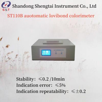 China LCD Stability ≤ 0.2/10min intelligent Auotomatic Lovibond Colorimeter Indication Error ≤ 5% for sale