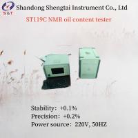 China Precision ±0.2% NMR Oil Content Tester ST119C Power 220V 50HZ Stability ±0.1% for sale