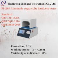China Resolution 0.1N Automatic Sugar Cube Hardness Tester ST120F Measuring 0-50MPa for sale