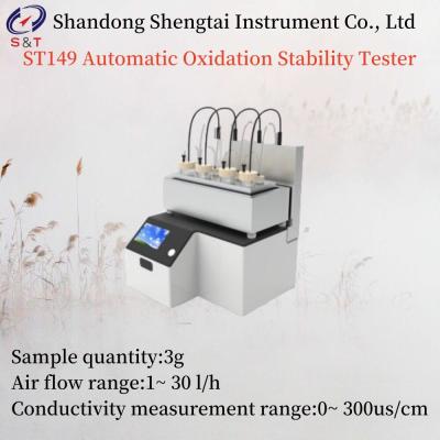China GB/T 21121-2007 Automatic Oxidation Stability Tester ST149 7 Inch Color LCD Display for sale