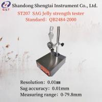 China Resolution 0.01㎜ Concave Jelly Strength Tester QB2484-2000 Sag Accuracy 0.01mm for sale