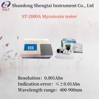 China ELISA Stability ≤± 0.003Abs Mycotoxin Tester ST-2000A Wavelength Range 400-900nm for sale