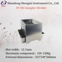 China Slot Width 12.7mm ST-HG sample divider machine Maximum Component 150~1200g for sale