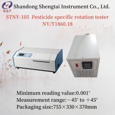 China LED touch display Pesticide Specific Rotation meter Tester Standard NY/T1860.18 for sale