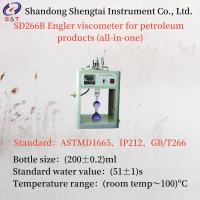China Bottle Size 200±0.2ml Engler Viscometer For Petroleum Products All-In-One AC220V 50Hz for sale