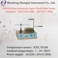 China Power Ac220±10%V 50hz Semi Automatic Open Flash Point Tester Ambient Temp －10～50ºC for sale