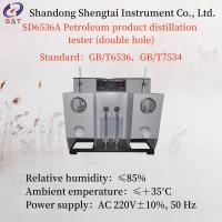 China Ac 220v±10% 50hz Double Hole Petroleum Product Distillation Tester Temp Accuracy ±0.5°C for sale