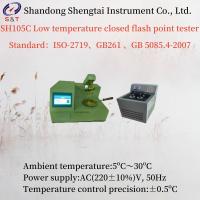 China Temp Control Precision ±0.5ºC Low Temperature Closed Flash Point Tester Powe 300w for sale