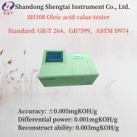 China Automatic Transformer Oleic Acid Value Tester Accuracy ±0.005mgkoh/G for sale
