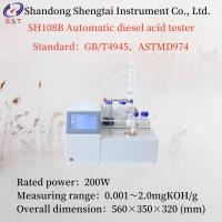 China Ac220v±20% Petroleum Oil Usage Auto Kerosene Acidity Tester 50hz±10% Rated Power 200w for sale